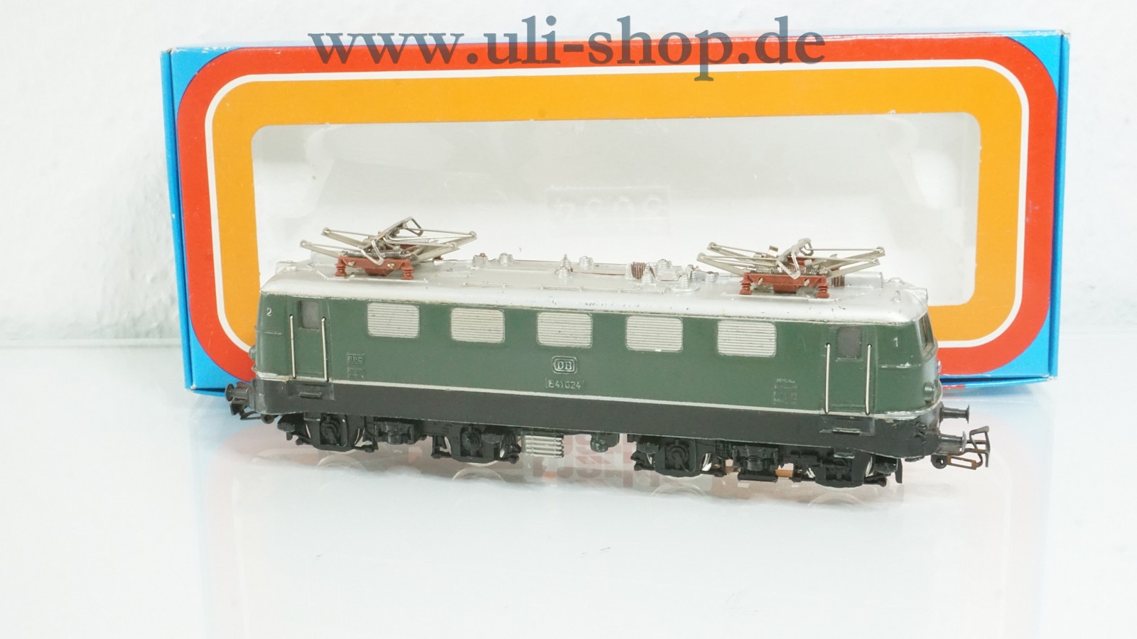Märklin 3037 H0 E-Lok Br. E41 024 grün der DB voll funktionsfähig